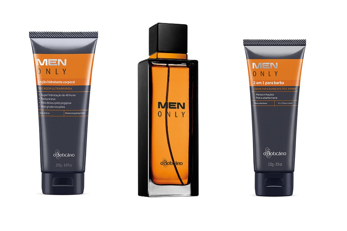 O Boticário apresenta a linha MEN Only voltada para cuidados do homem ...