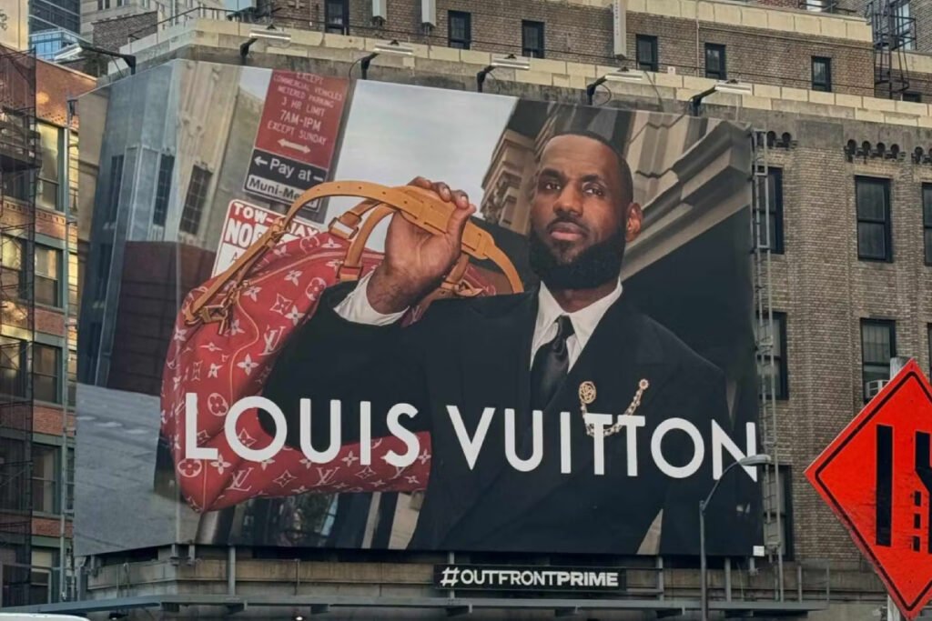 Moda 2026 Lebron James é o novo garoto propaganda da Louis Vuitton - O ...