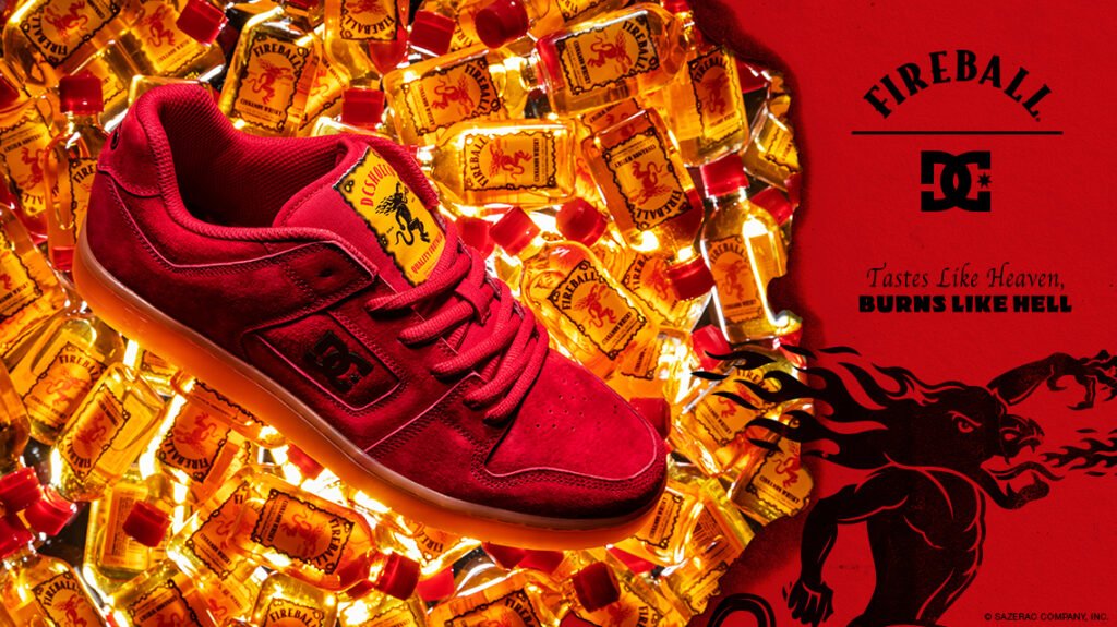 Fireball e DC Shoes lançam collab do Red Hot Edition no Brasil – O Cara ...
