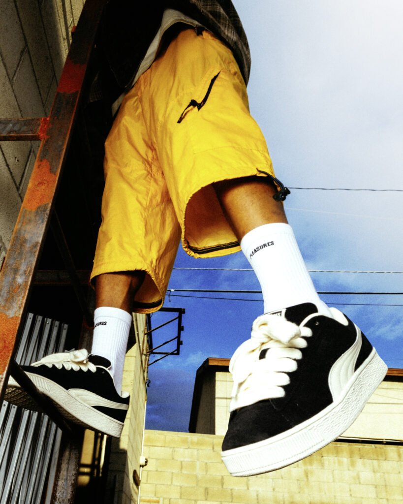 PUMA e PLEASURES apresentam o gigantesco sneaker Suede XL – O Cara Fashion