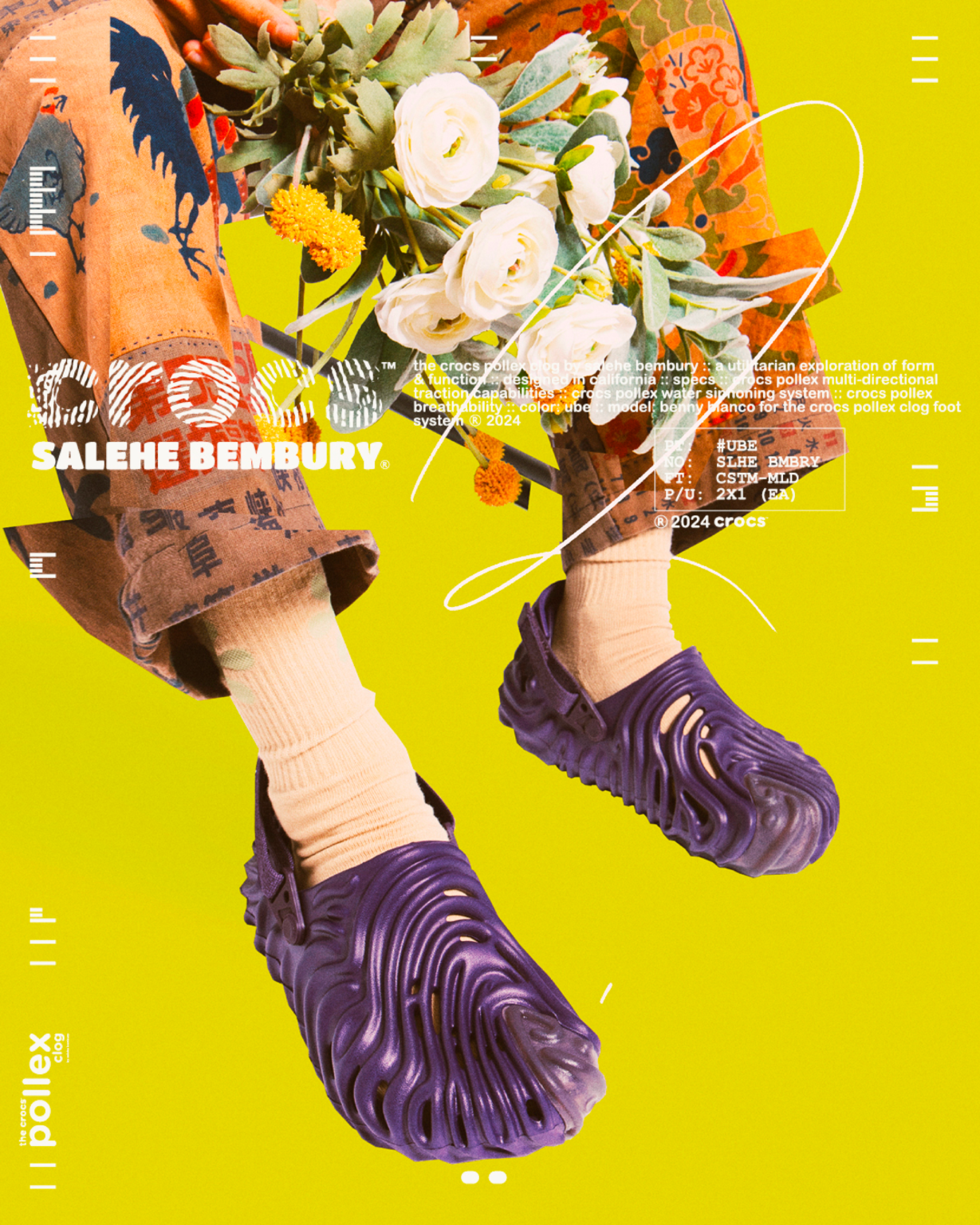 Crocs e Salehe Bembury anunciam nova cor do Pollex Clog – O Cara Fashion